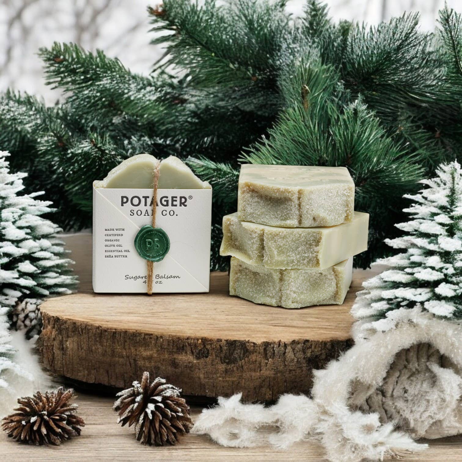 Sugared Balsam Wrapped – Forest Bar, Gift‑Ready – Architectural Heritage